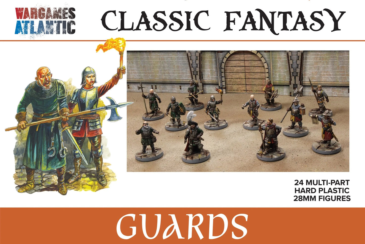 Classic Fantasy Guards – Mage Fire Miniatures
