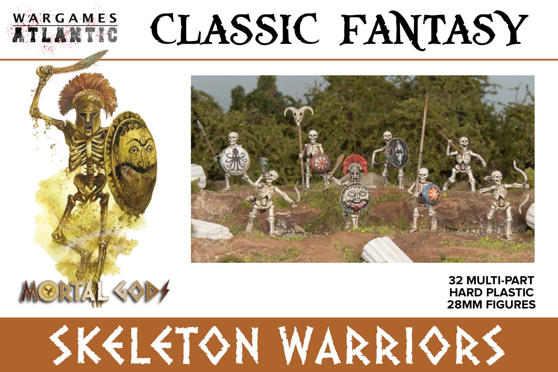Classic Fantasy Skeleton Infantry – Mage Fire Miniatures